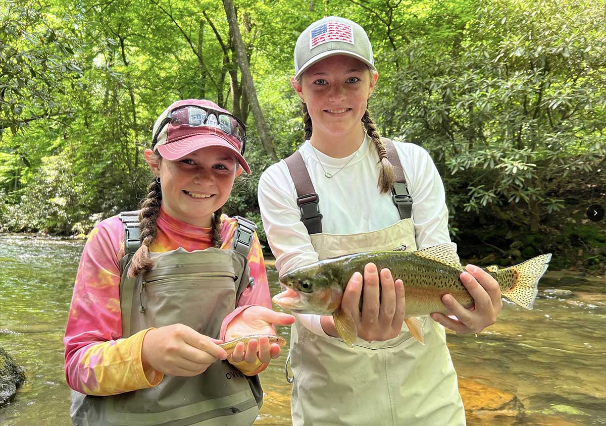 Kids Fly Fishing Exploratory Class - Noontootla Creek Farms